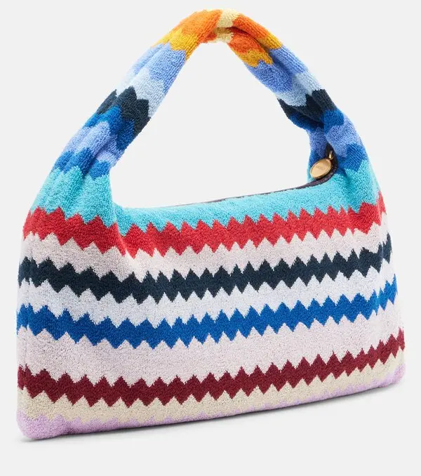 Missoni Zigzag Cotton Terry Top-handle Bag - Multicoloured