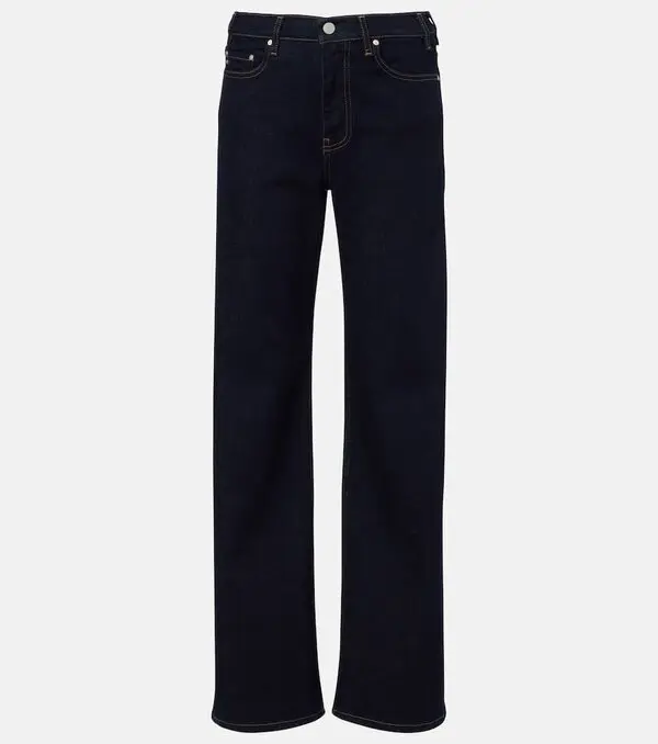 Ag Wide-leg Jeans - Black