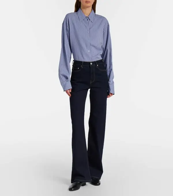 Ag Wide-leg Jeans - Black