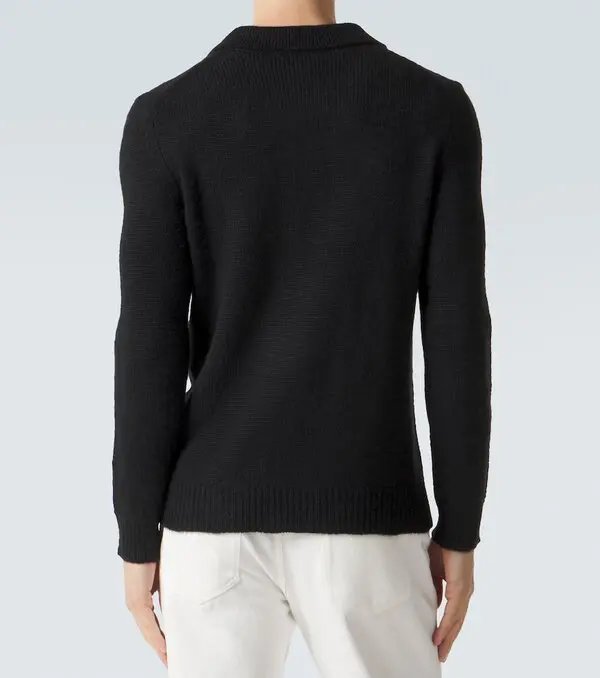Gabriela Hearst Cashmere Polo Sweater