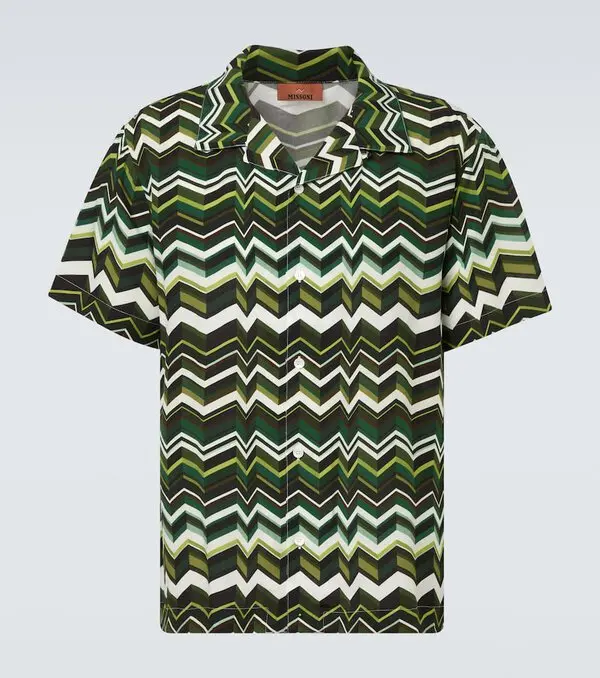 Missoni Zig Zag Bowling Shirt