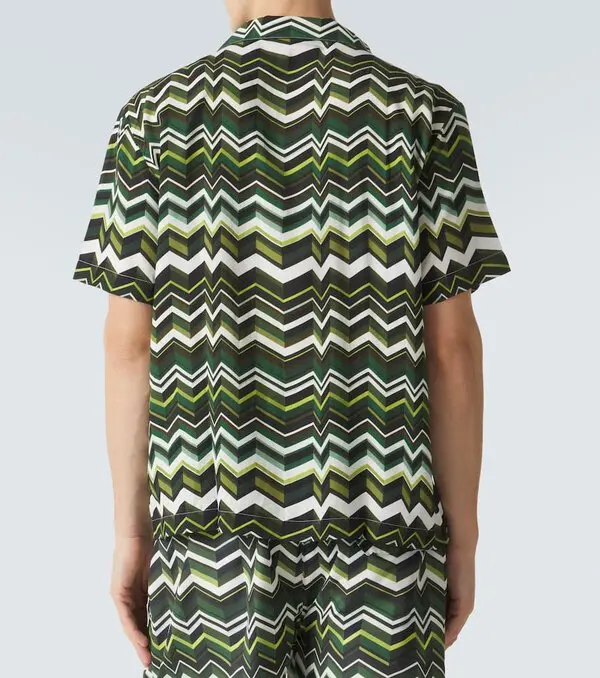 Missoni Zig Zag Bowling Shirt
