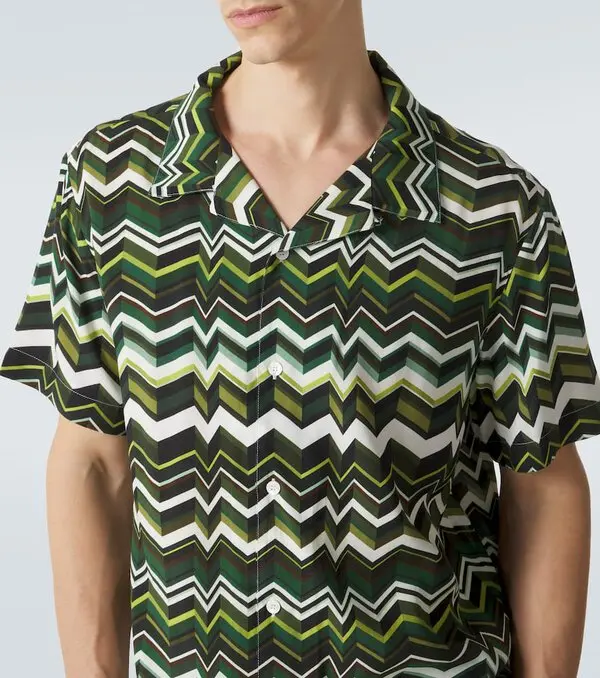 Missoni Zig Zag Bowling Shirt