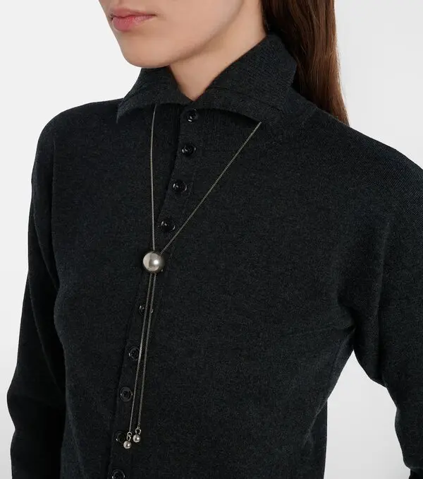 LEMAIRE Rattle Bolo Necklace