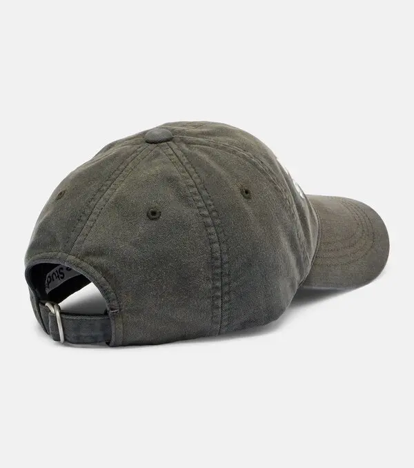 Acne Studios Logo Cotton Twill Baseball Cap