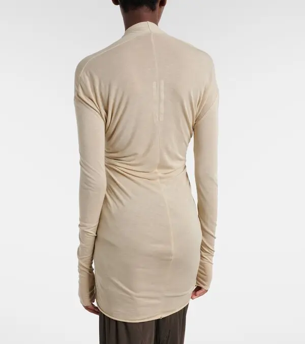 Rick Owens Radiance Gathered Top - Beige