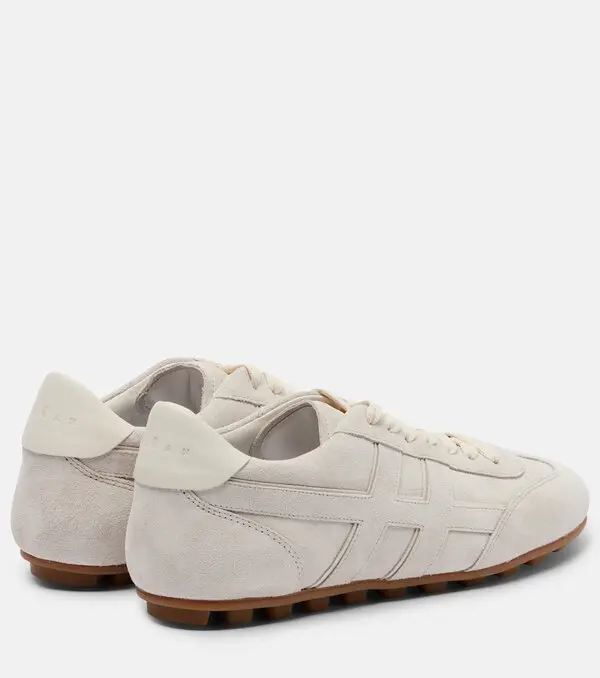 Hogan Olympia Suede Low-top Sneakers - White
