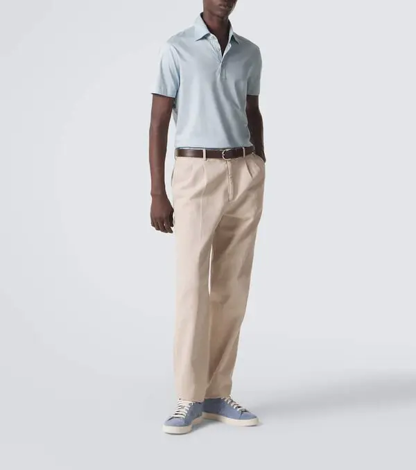 Kiton Suede Low Top Sneakers