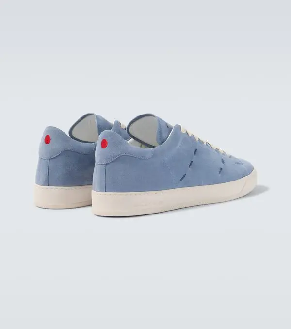 Kiton Suede Low Top Sneakers