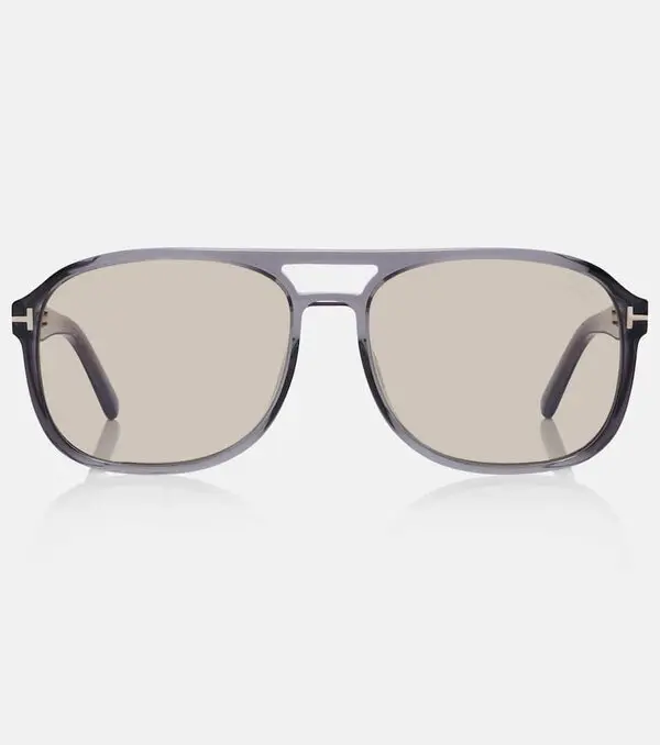 TOM FORD Rosco Aviator Sunglasses - Grey