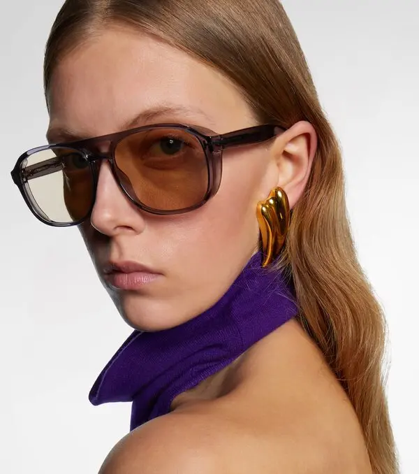 TOM FORD Rosco Aviator Sunglasses