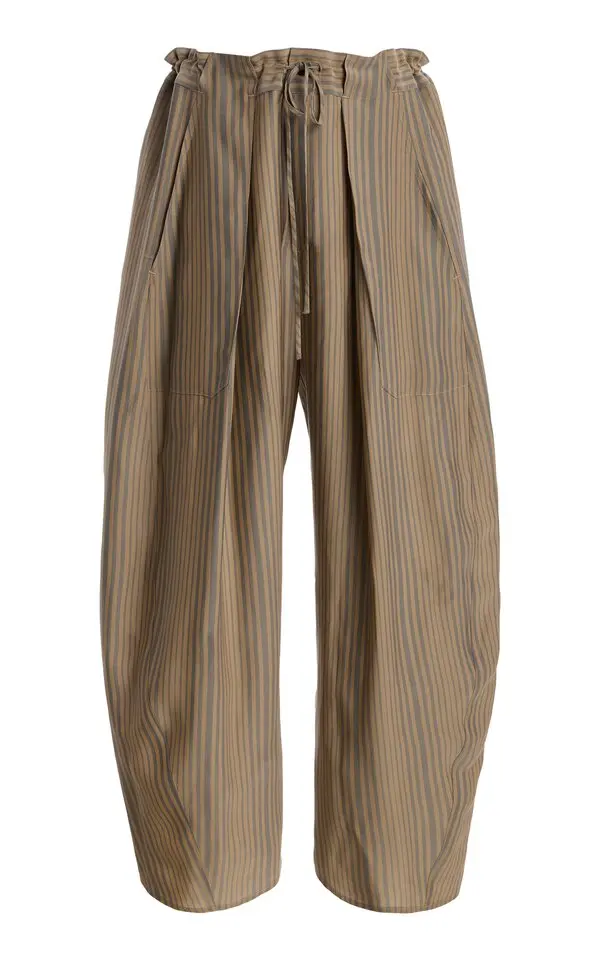 KALLMEYER Clemence Wide-leg Striped Trousers - Multi