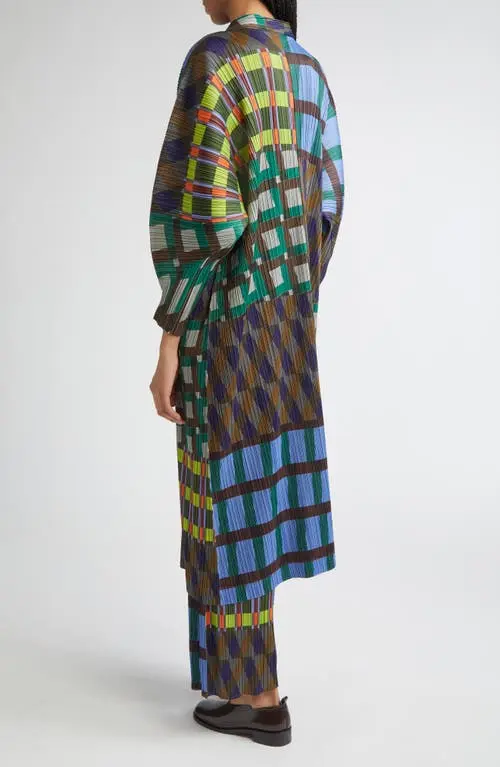 Issey Miyake Harmony Pleated Midi Dress