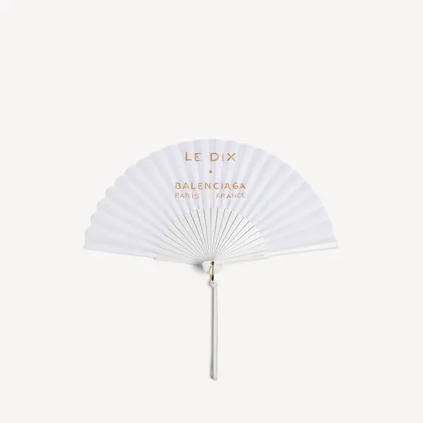 Balenciaga Le Dix Fan - White