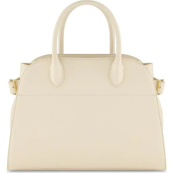 THE NOLI SHOP Margo Leather Handbag - Pearl