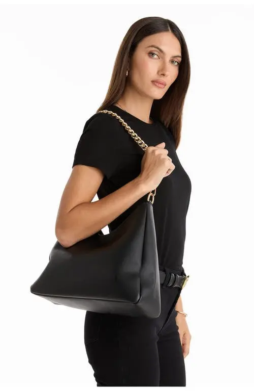 THE NOLI SHOP Tribeca Chain Leather Bag