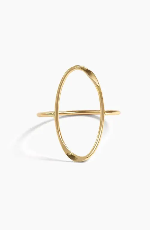 ABLE Aspen Oval Ring - Gold