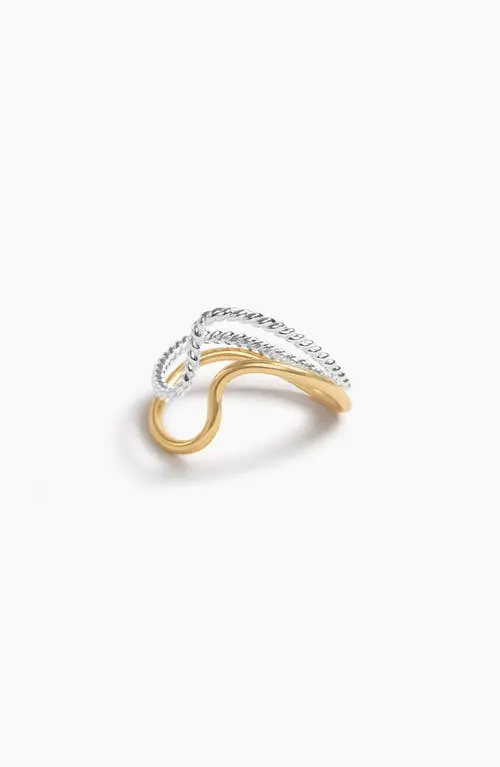 ABLE Mia Two-tone Ring