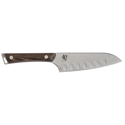 SHUN Kanso 5.5 Inch Hollow-ground Santoku Knife - Walnut