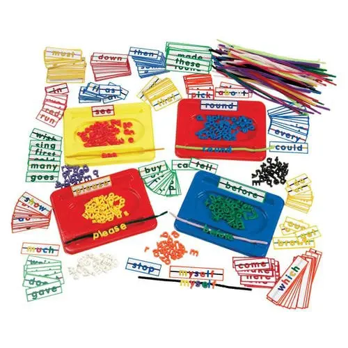 ROYLCO Sight Words String Ups - Multicolored