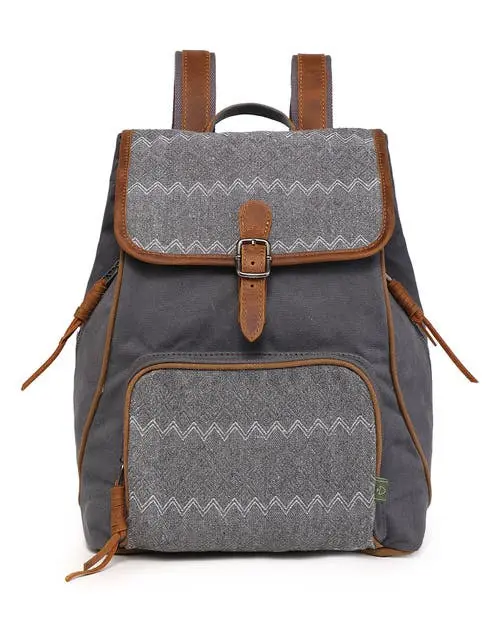 TSD BRAND Oak Hill Versatile Backpack - Grey