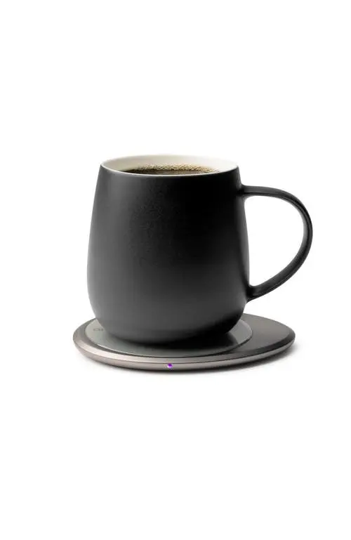 OHOM INC Ui 3 Self-heating Mug Set - Inkstone Black