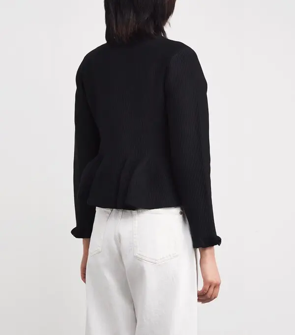 Sandro Peplum Cardigan