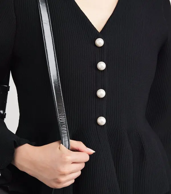 Sandro Peplum Cardigan