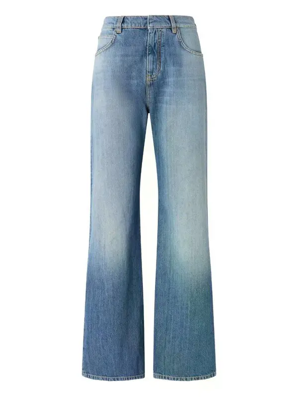 Pinko Wide-leg Five-pocket Jeans