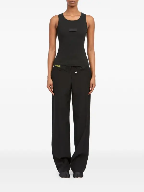 MAISON MARGIELA Logo Cotton Tank Top