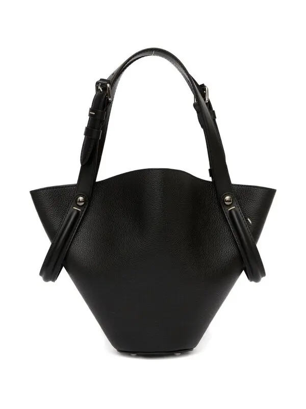 MAISON MARGIELA Dress-age Small Leather Handbag - Black