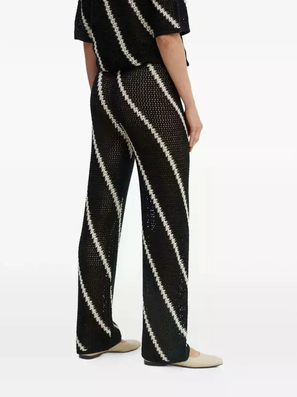 SAMSOE SAMSOE Striped Knitted Trousers