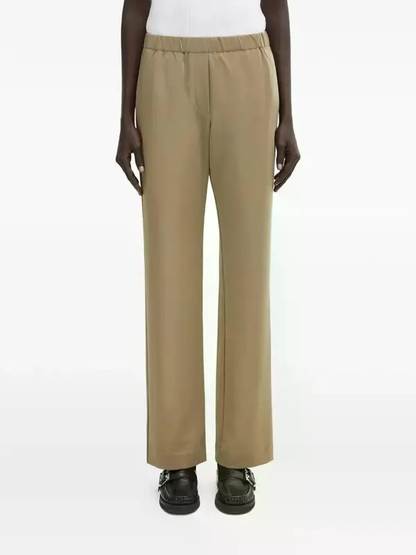 SAMSOE SAMSOE Elasticated Waist Straight Leg Trousers