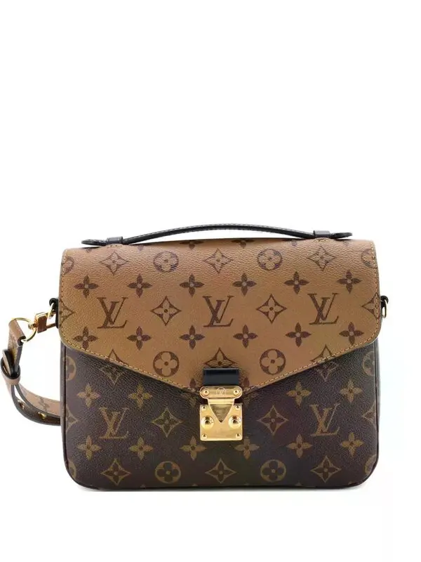 LOUIS VUITTON Pochette Metis Reverse Monogram Canvas Crossbody Bag