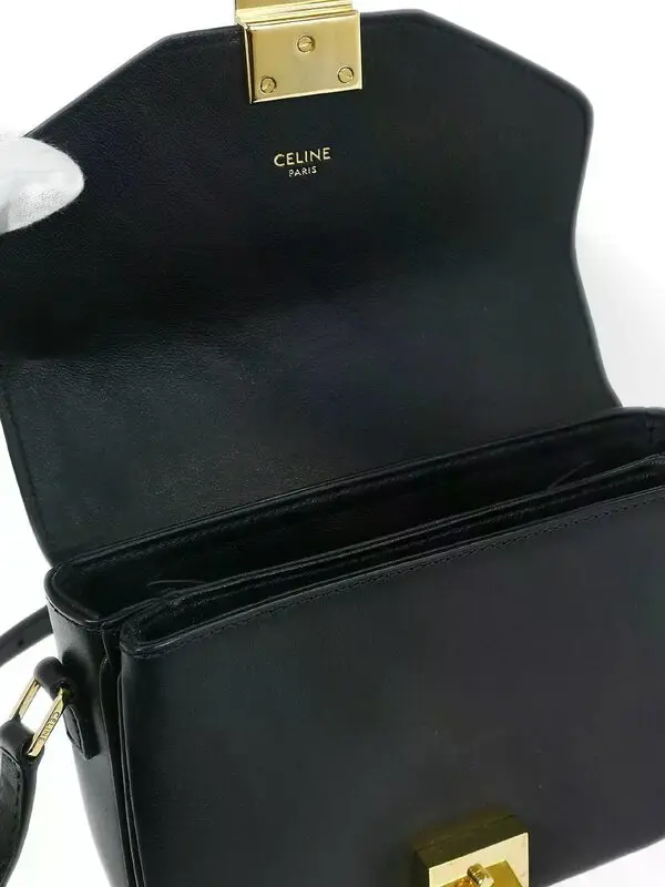 Celine 2019 C Pampille Small Shoulder Bag - Black