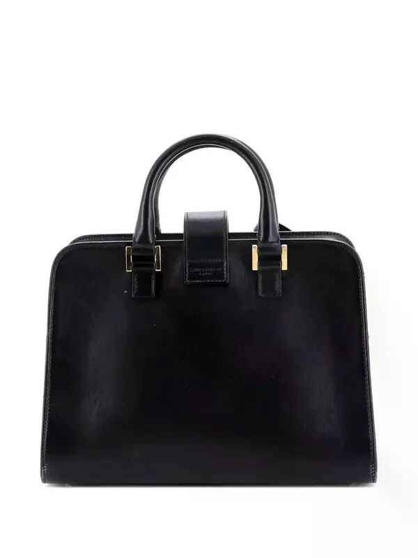 Saint Laurent Monogram Cabas Baby Satchel - Black
