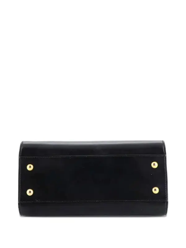 Saint Laurent Monogram Cabas Baby Satchel - Black
