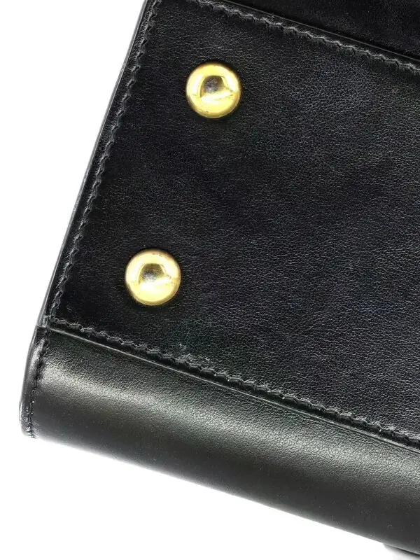 Saint Laurent Monogram Cabas Baby Satchel - Black