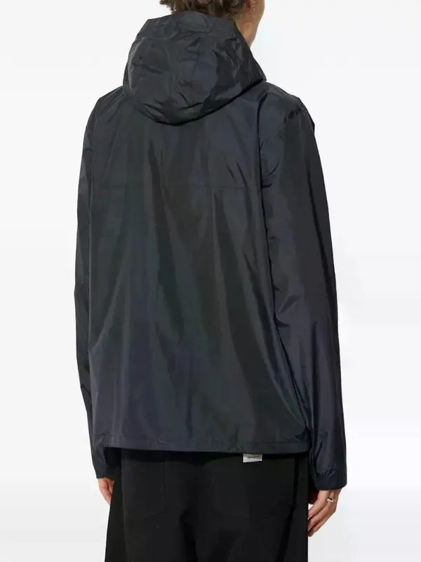 Under Armour Ua Stormproof Cloudstrike 2.0 Logo Hooded Jacket - Black