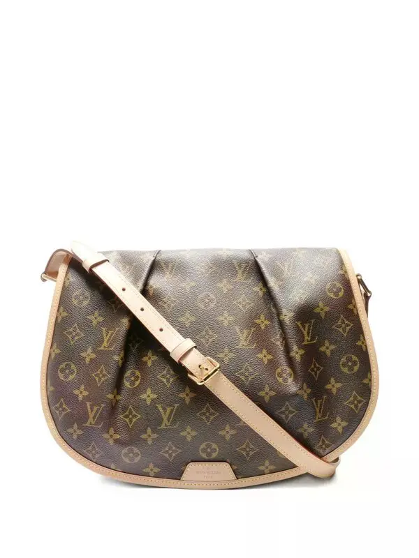 LOUIS VUITTON 2011 Menilmontant Mm Shoulder Bag - Brown