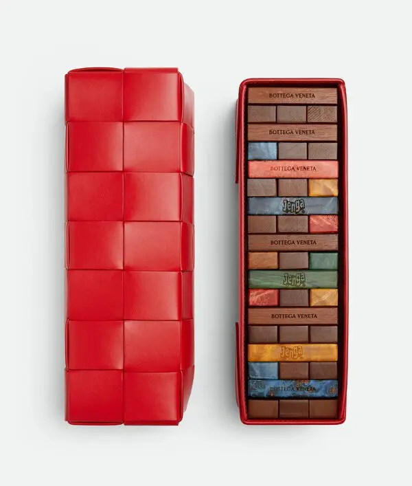 BOTTEGA  VENETA Jenga Set - Dark Red