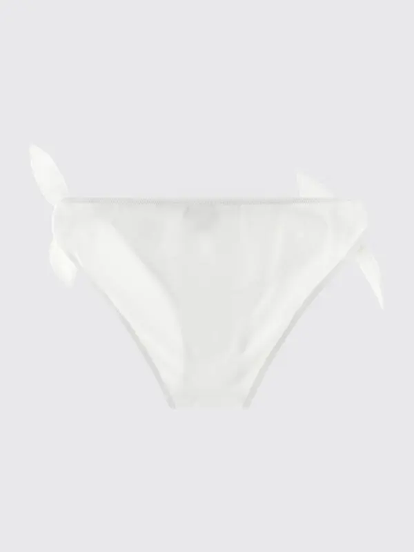 Dolce & Gabbana Stretch Polyamide Bikini Briefs - White