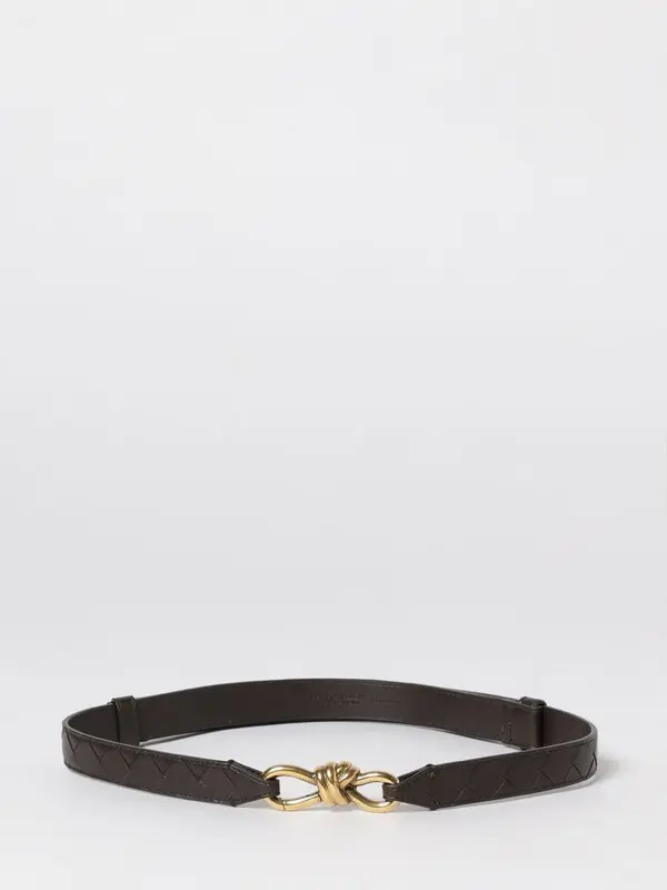 Bottega Veneta Woven Belt - Brown
