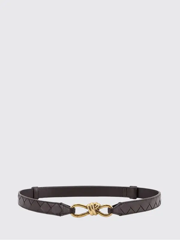 Bottega Veneta Woven Leather Belt - Brown