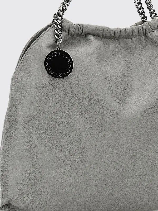 Stella McCartney Shoulder Bag With Chain Strap - Grey