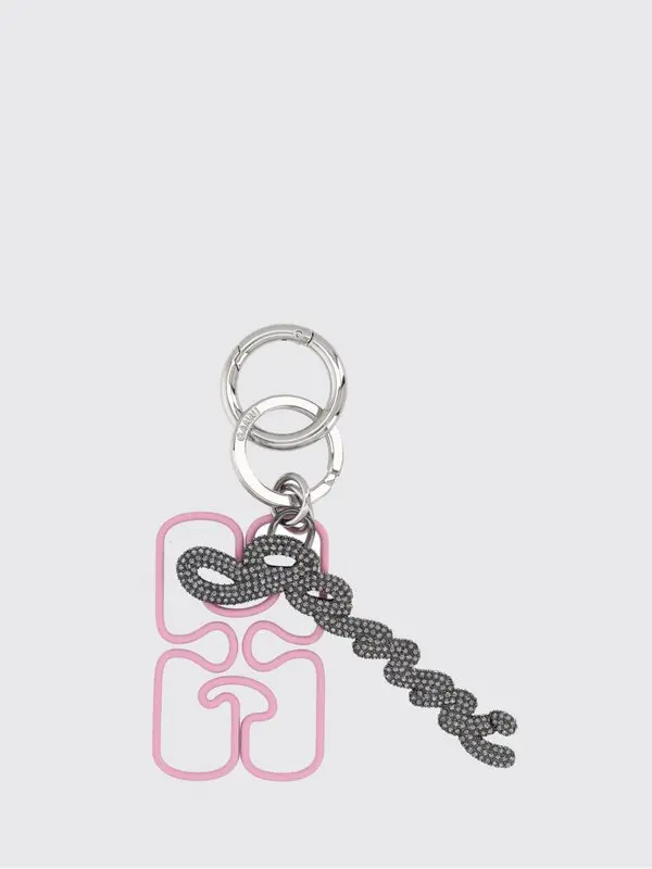 GANNI Key Chain - Grey
