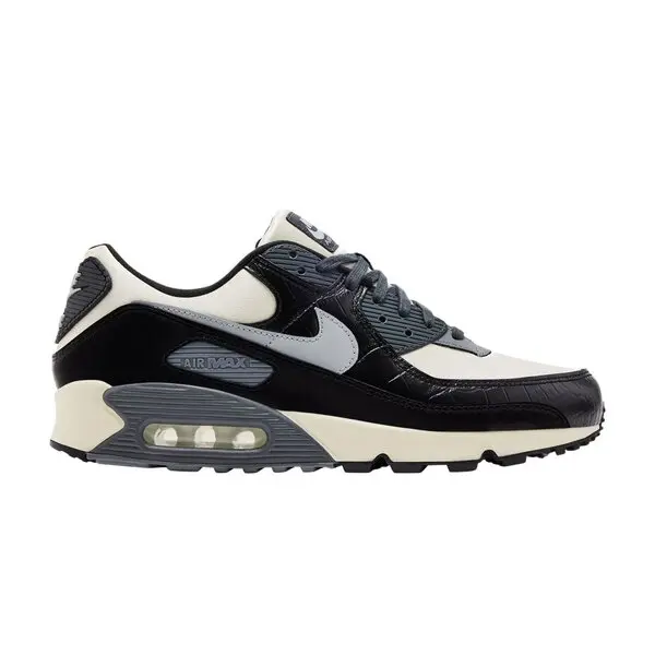 Nike Air Max 90 Qs 'smoke Crocodile - Grey