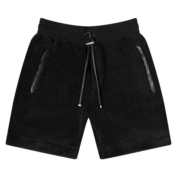 Amiri Polar Fleece Shorts - Black