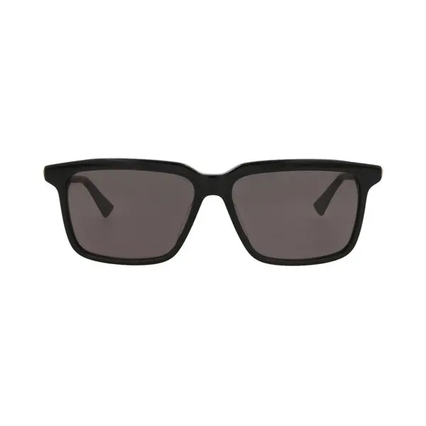 Bottega Veneta Square Frame Sunglasses - Black