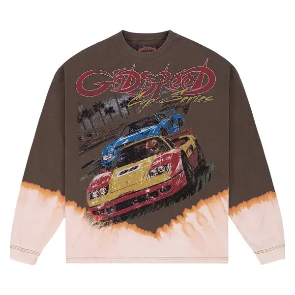 GODSPEED F.t.w Long-sleeve Bleached Wash - Brown